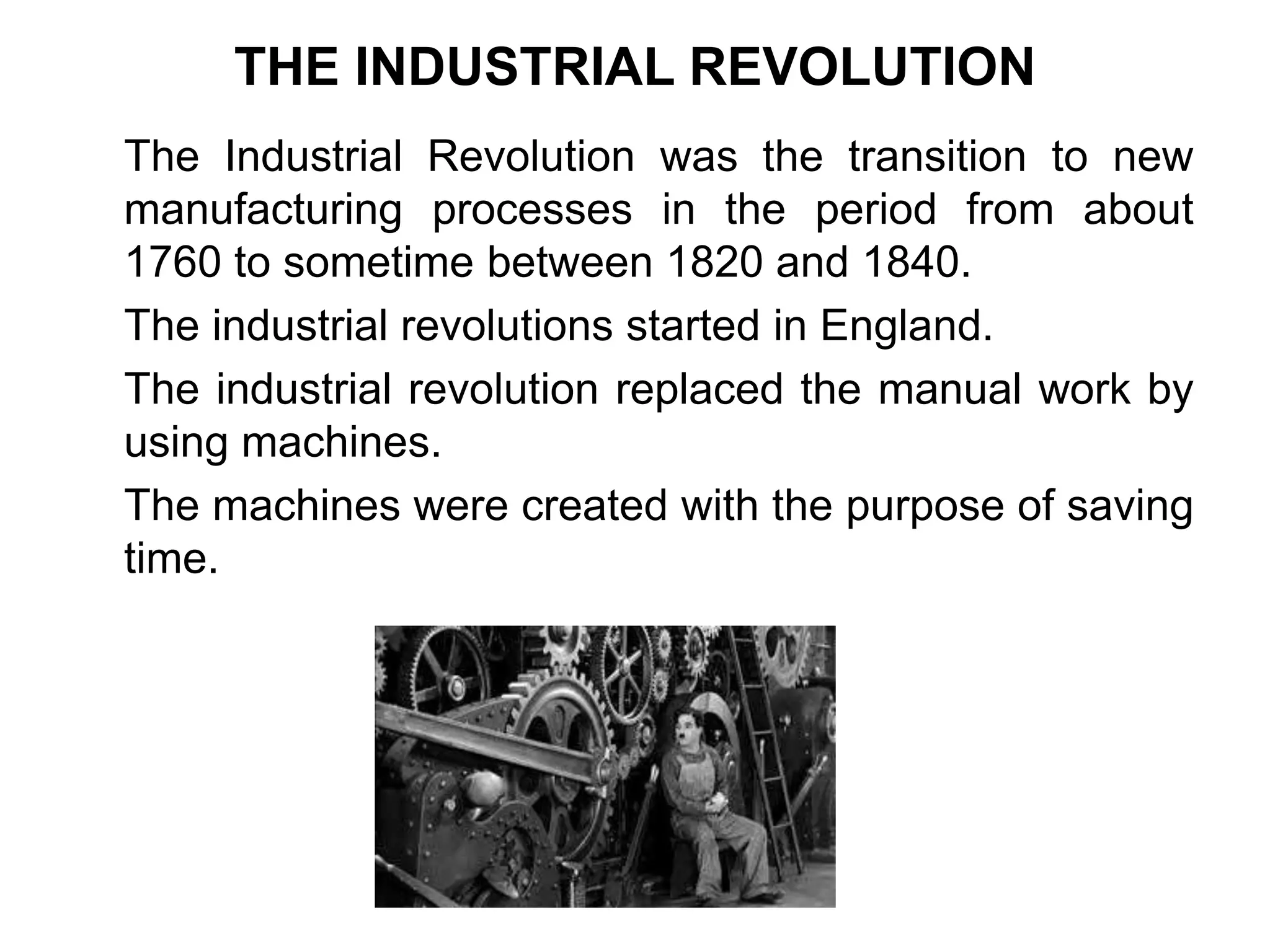 The Industrial Revolution | PPTX