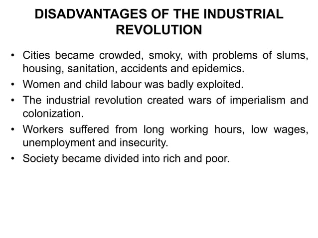The Industrial Revolution | PPT