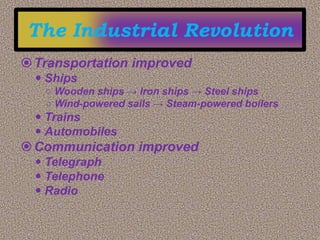 The industrial revolution | PPT