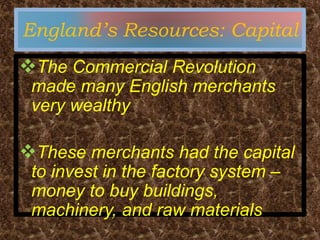 The industrial revolution | PPTX