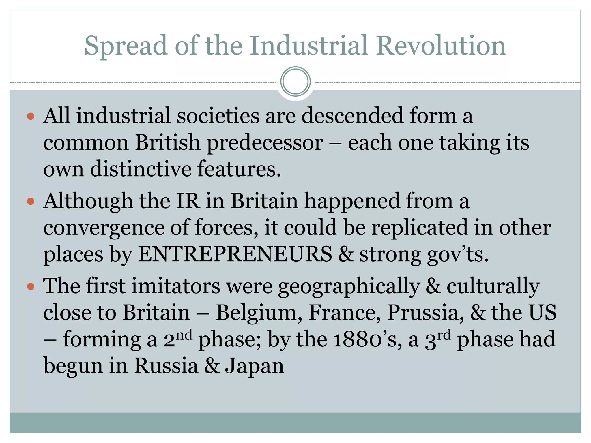 The industrial revolution | PPT