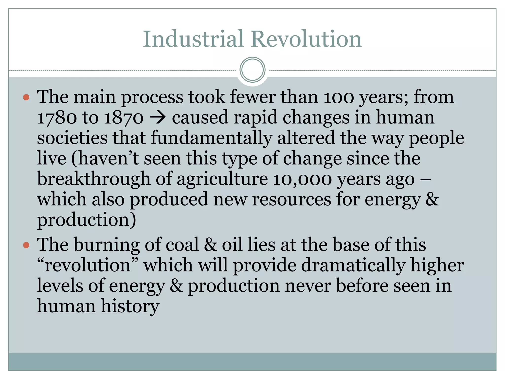 The industrial revolution | PPT