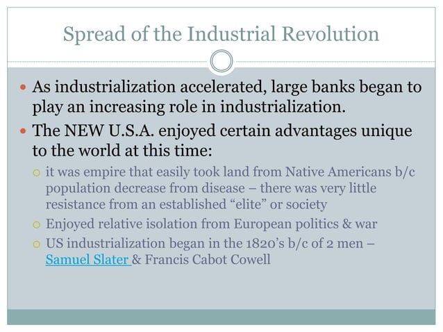 The industrial revolution | PPT