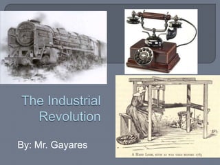 Industrial Revolution Inventions Collage