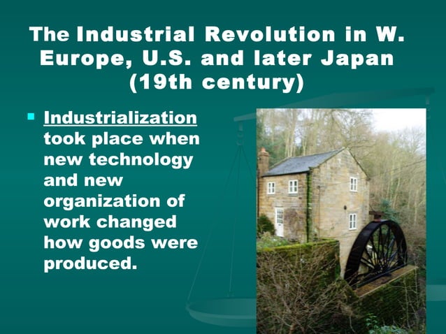 The industrial revolution 2011 | PPT | Economy | Business and Finance