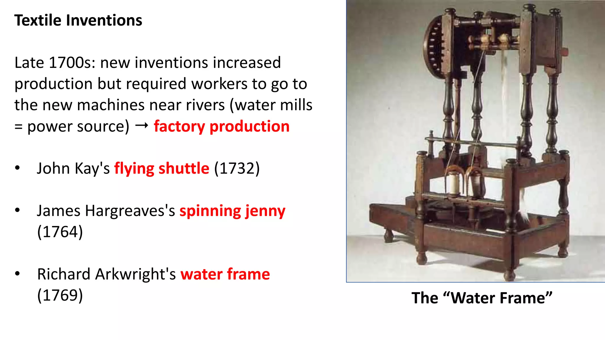 The industrial revolution | PPTX