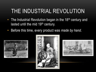 The consequences of the Industrial Revolution | PPTX