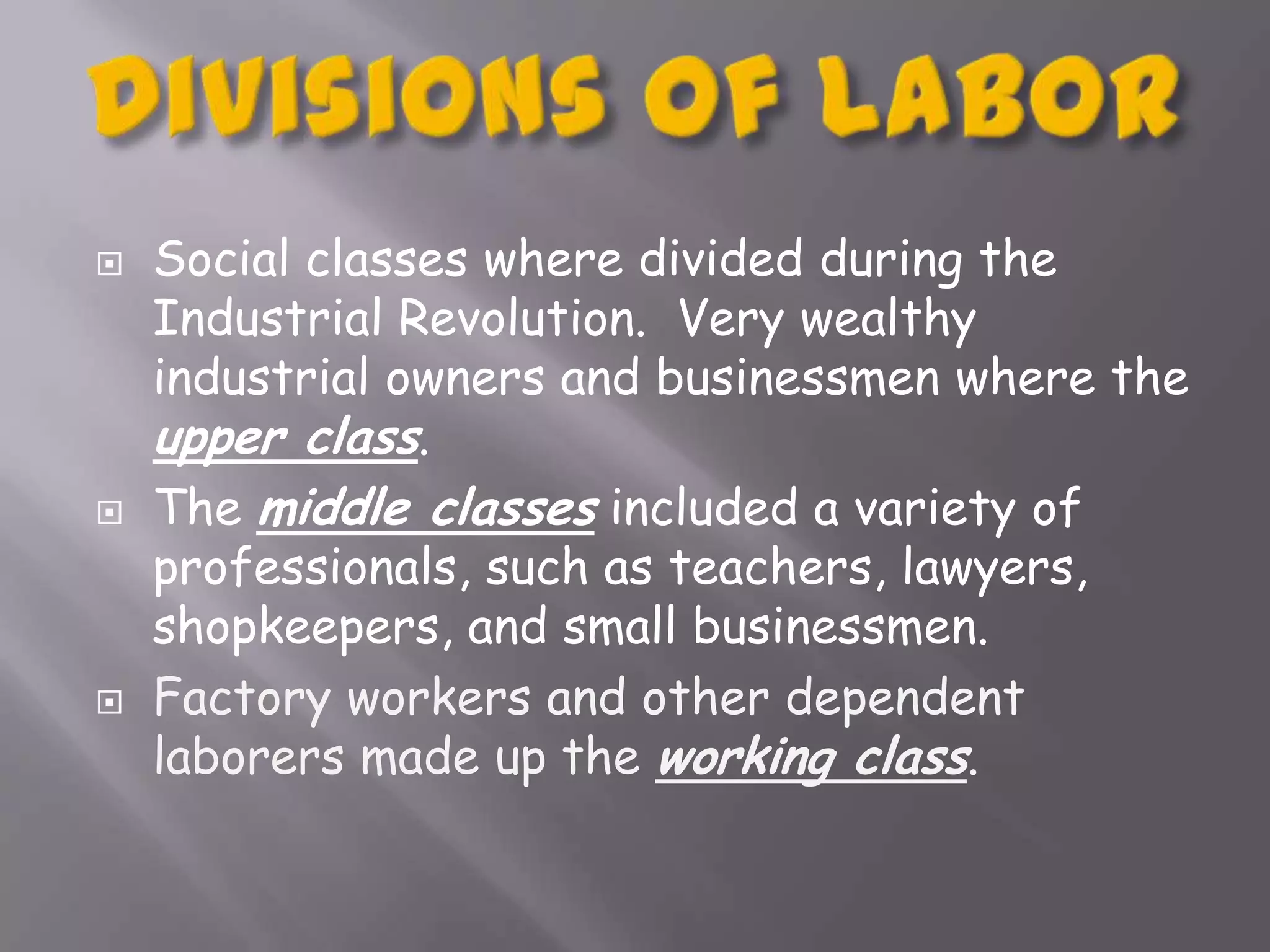 The industrial revolution (1700 1900) | PPTX