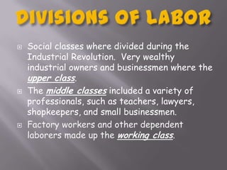 The industrial revolution (1700 1900) | PPTX