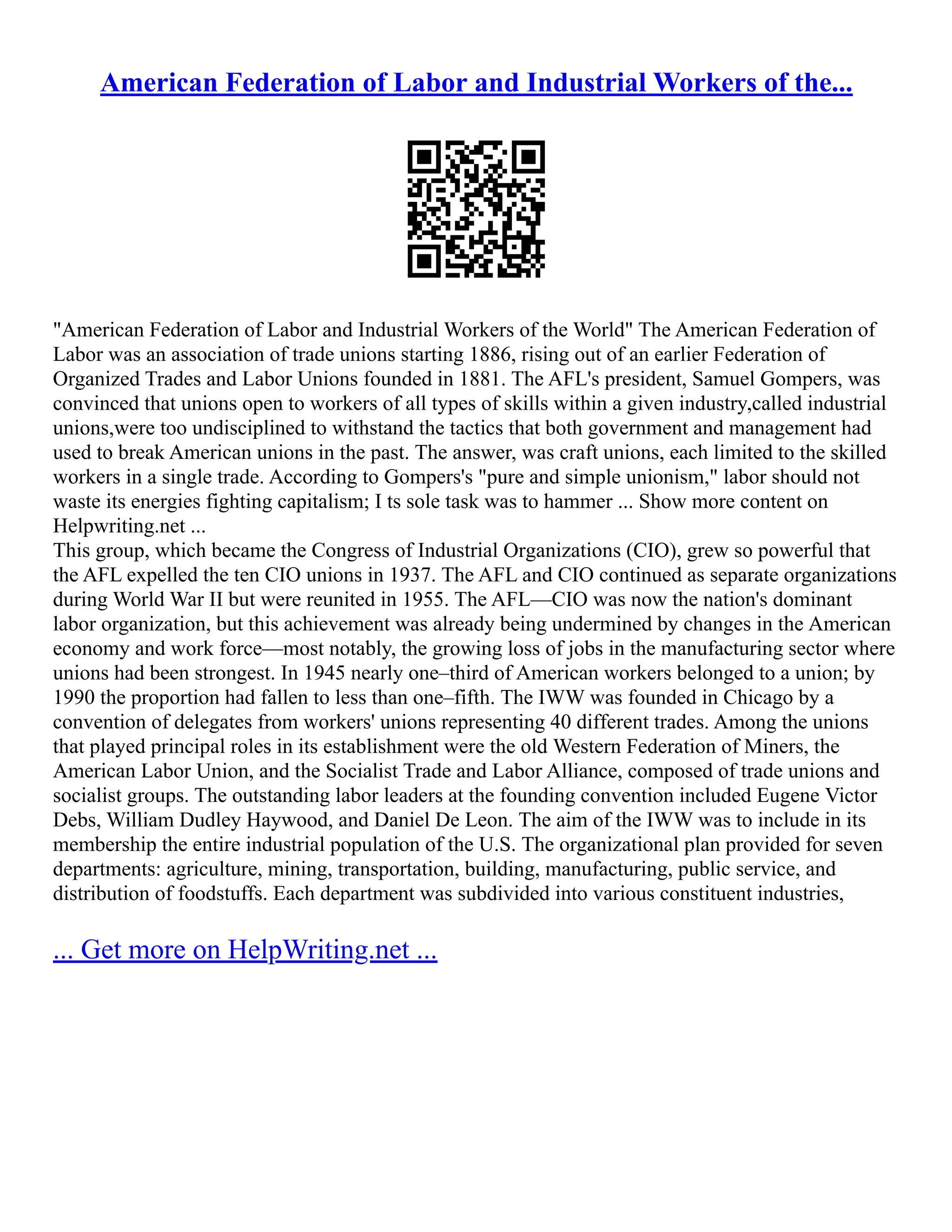 The Industrial Revolution And Its Long-Term Effects | PDF