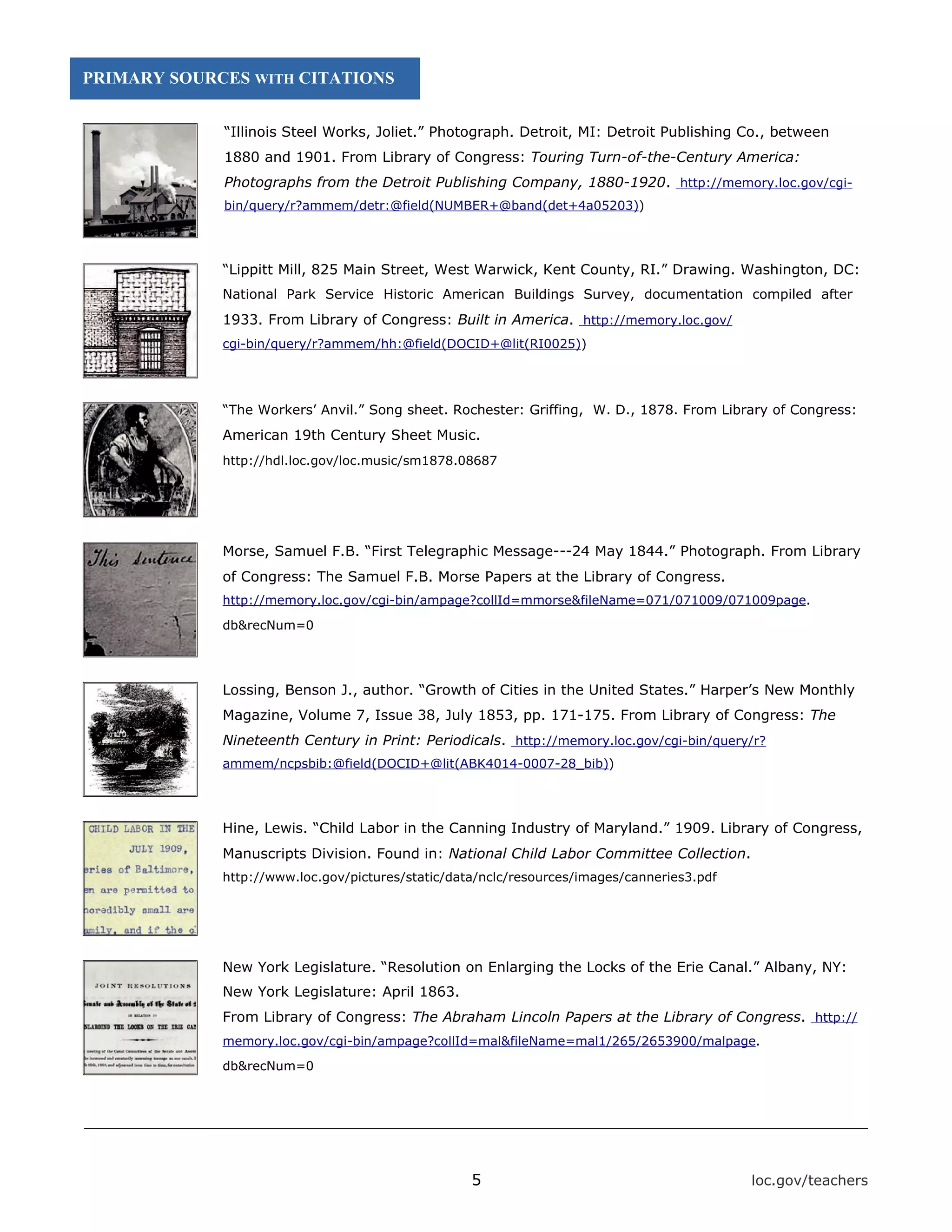 The industrial revolution in the united states | DOC