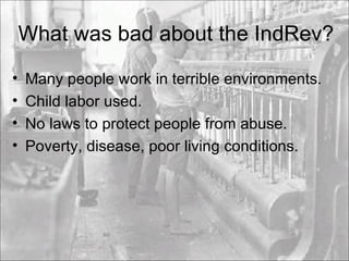 The Industrial Revolution Notes Revised | PPT