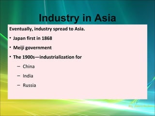 The industrial revolutions | PPT