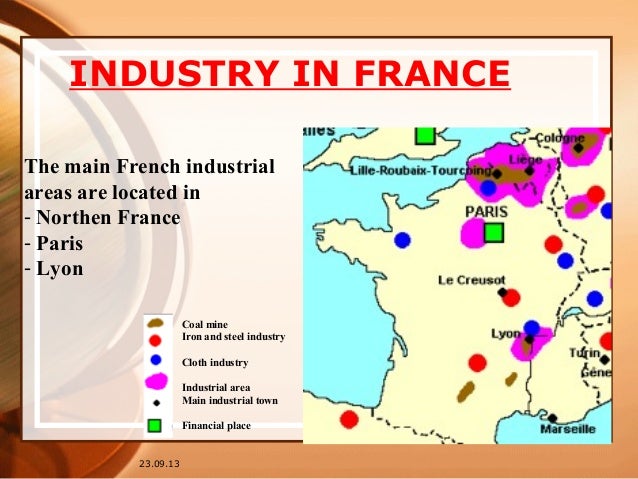 The industry developed