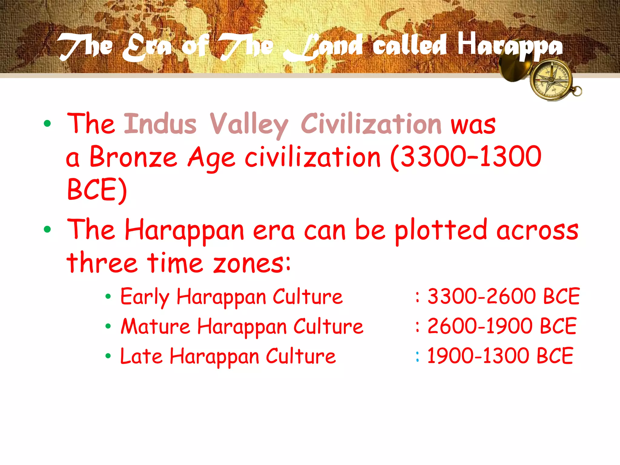 The Indus Valley Civilisation, History class 11 cbse | PDF