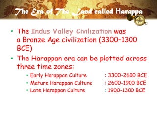 The Indus Valley Civilisation, History class 11 cbse | PDF