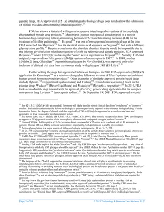 The inevitability of interchangeability | PDF | Pharmaceutical Industry | Industries