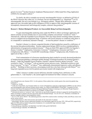 The inevitability of interchangeability | PDF | Pharmaceutical Industry | Industries