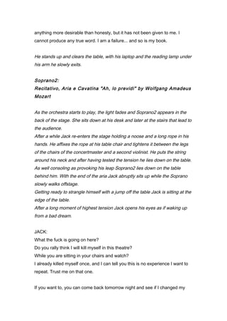 The infernal comedy script | PDF