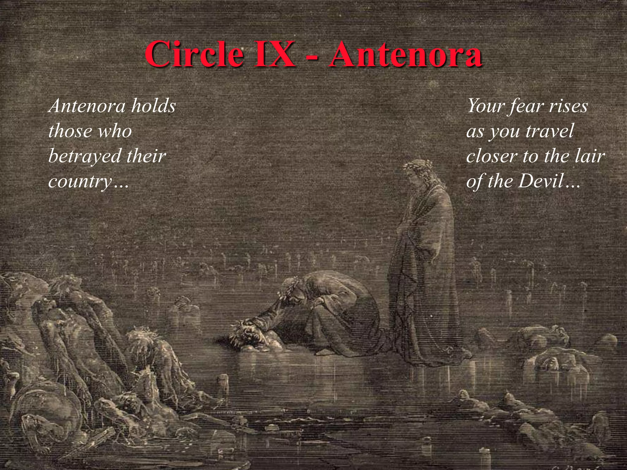 Dante's Inferno - The Nine Levels of Hell | PPTX