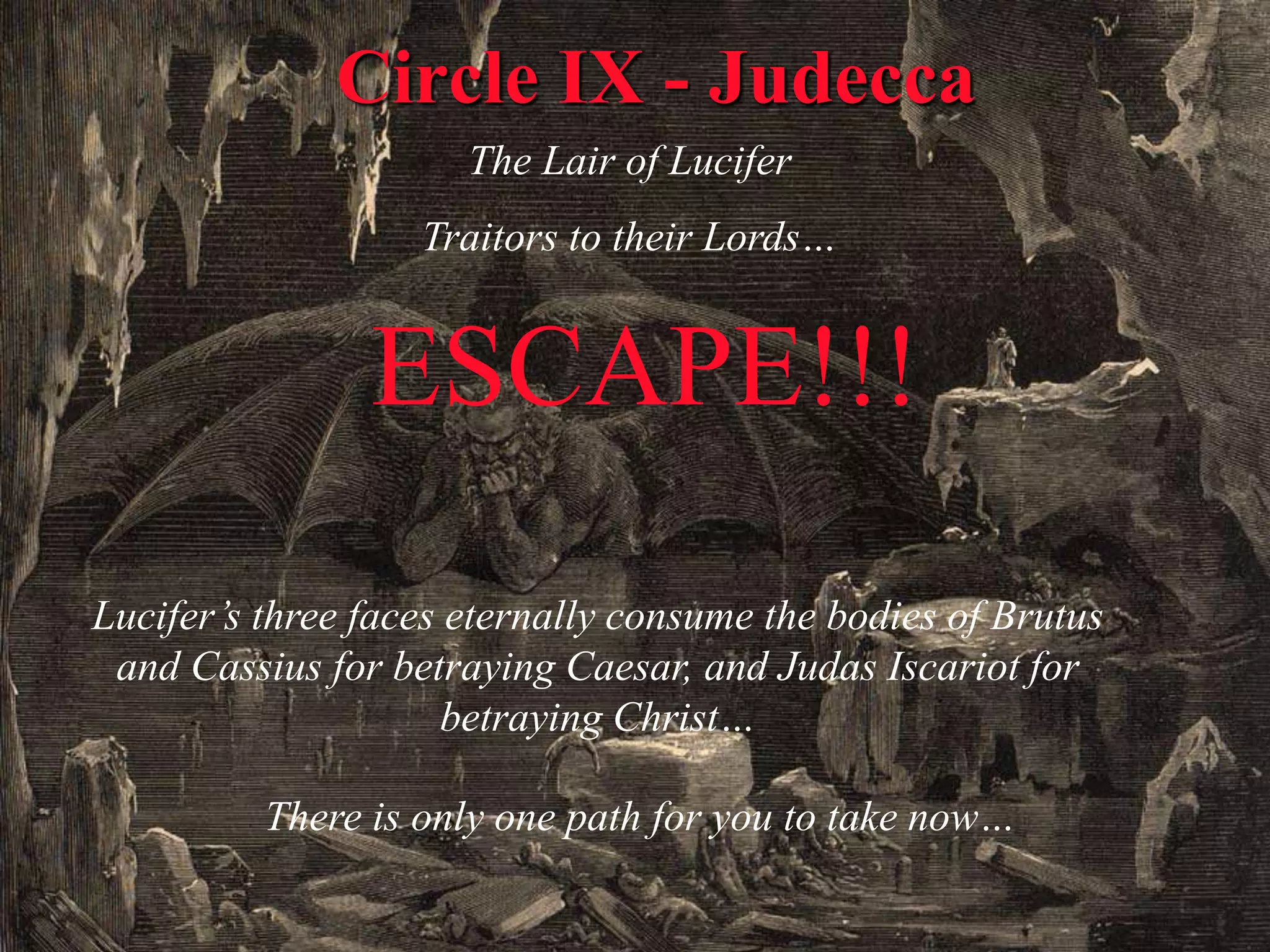 Dante's Inferno - The Nine Levels of Hell | PPTX