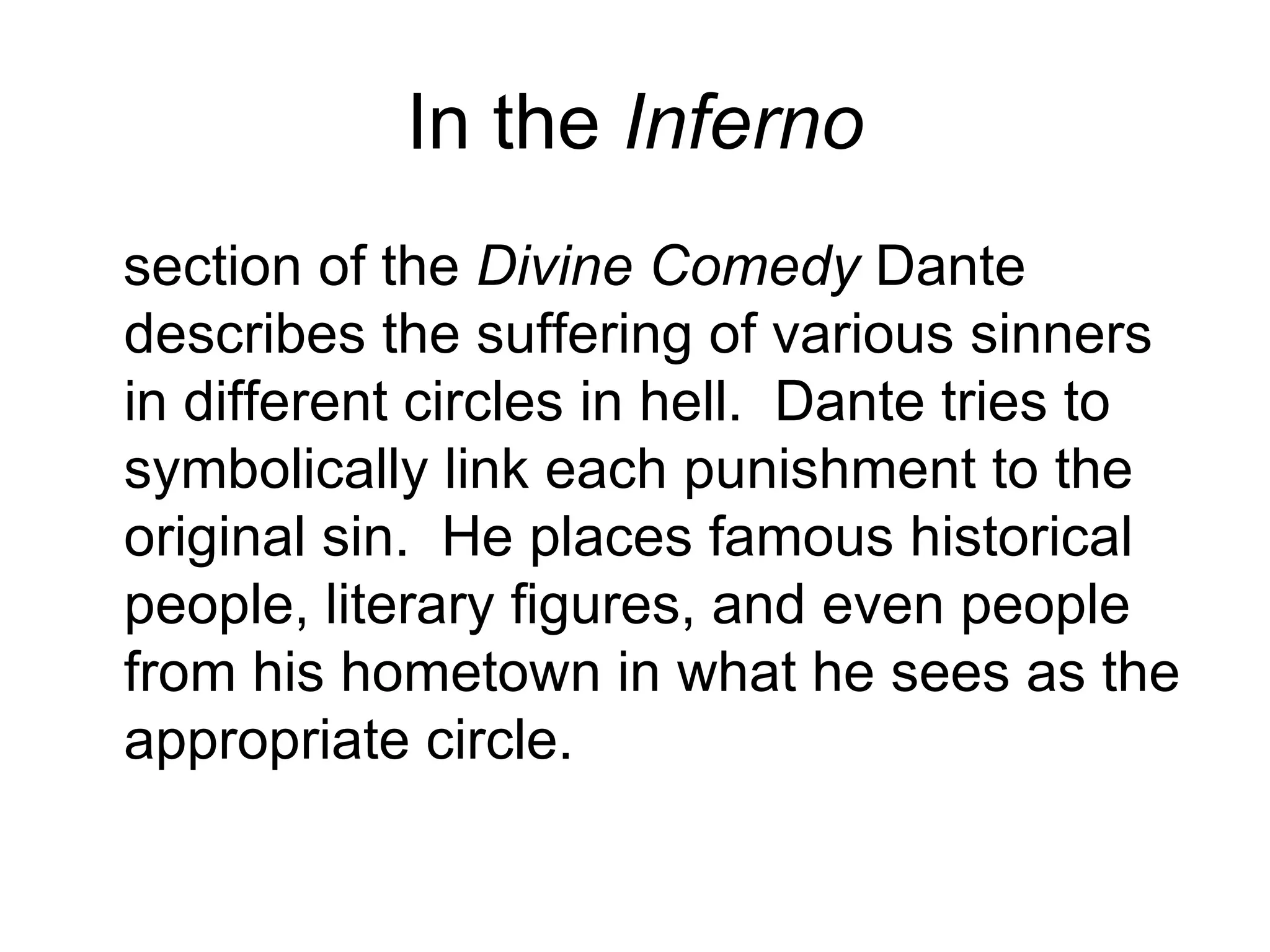 The Inferno Project | PPT