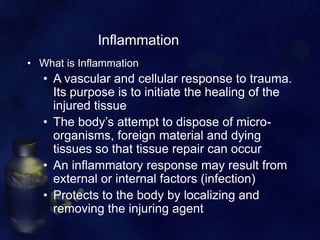 The inflammatory process | PPTX
