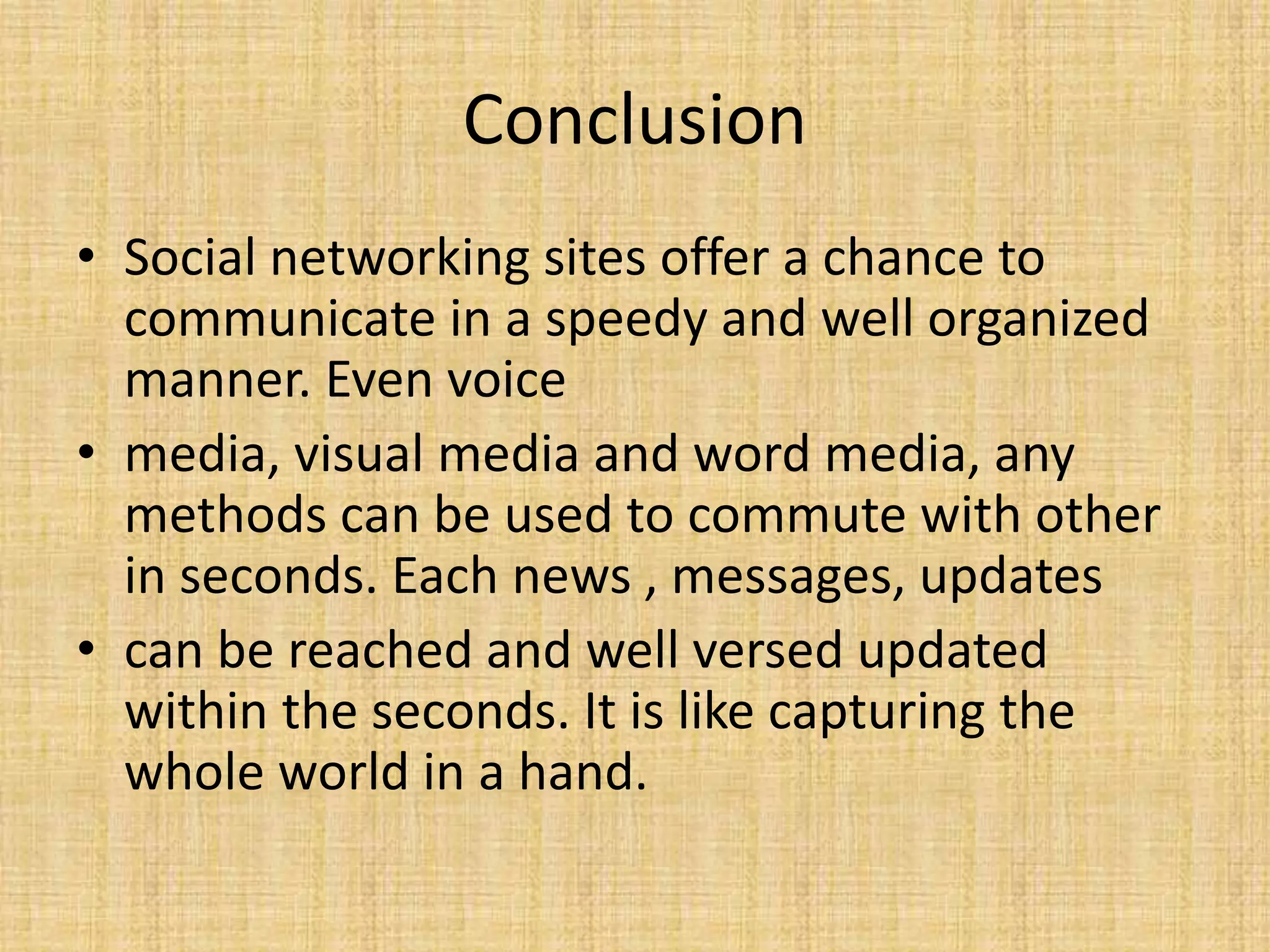 The influence media on young generation ppt | PPTX