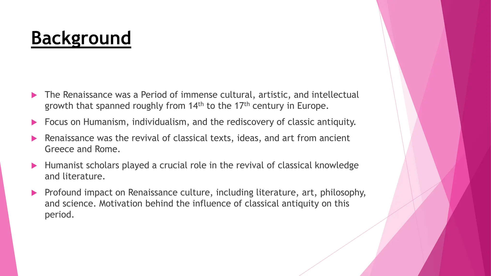 The Influence of Classical Antiquity on Renaissance Literature.pptx