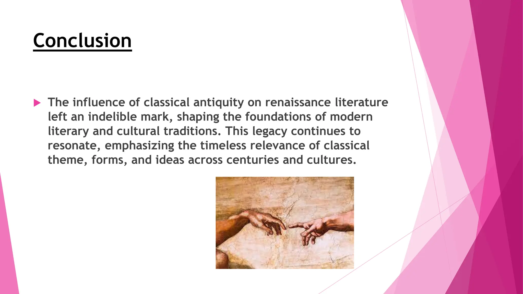 The Influence of Classical Antiquity on Renaissance Literature.pptx