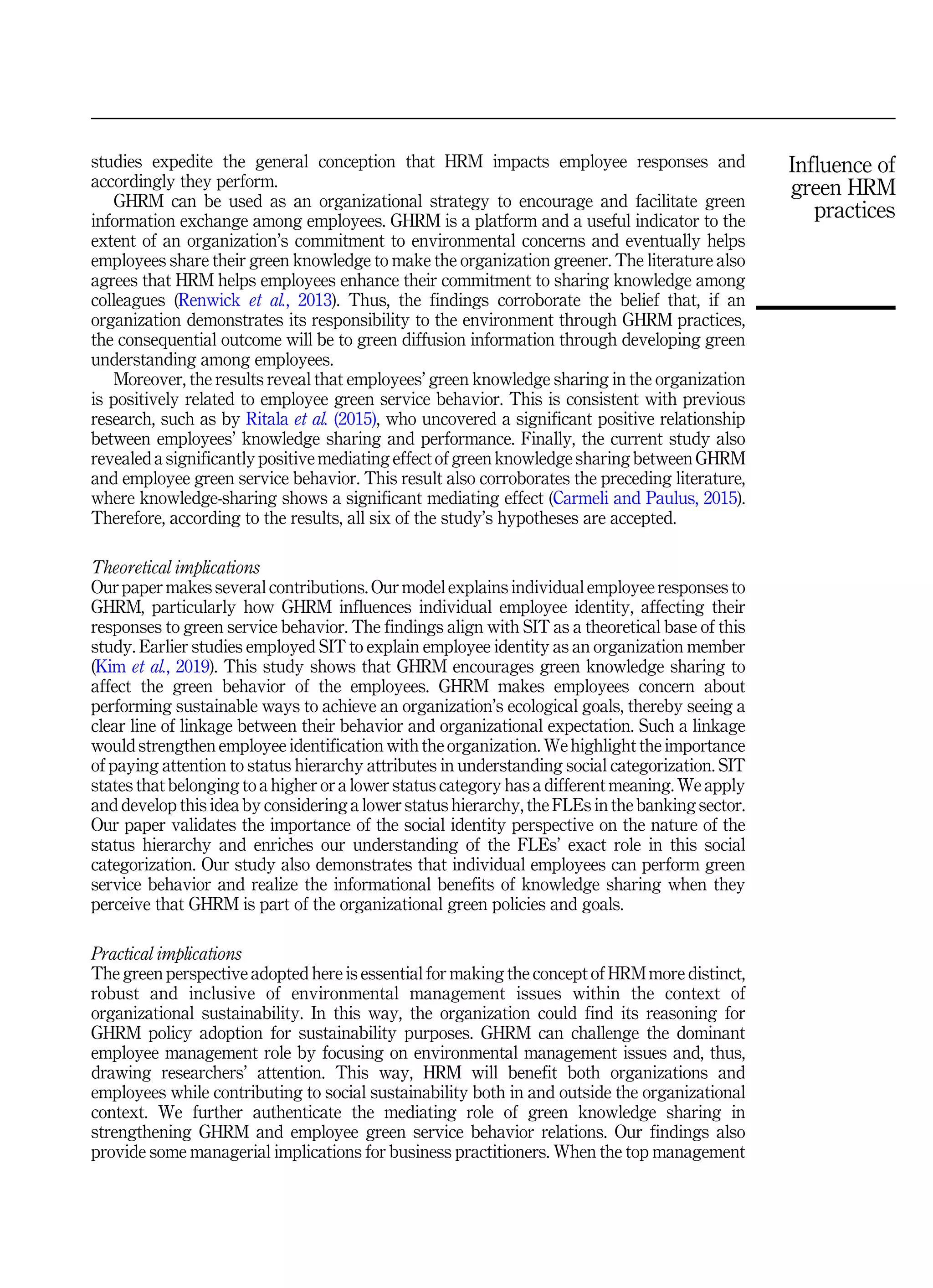 TheinfluenceofgreenHRM.pdf