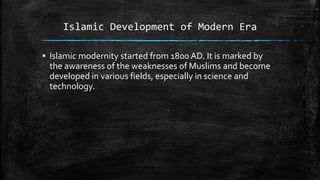 The Influence Of Islam to Modern Era | PPTX