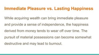 The Influence of Money on Happiness.pptx