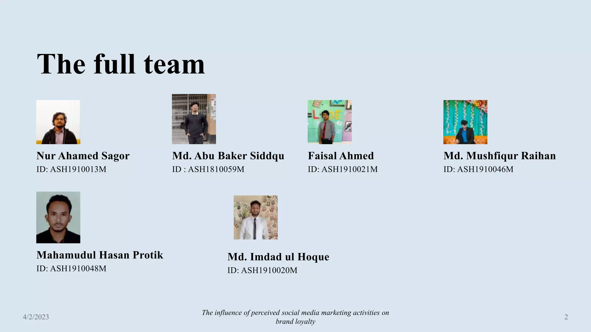 The influence of perceived social media marketing activities.pptx ...