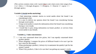 The influence of perceived social media marketing activities.pptx ...