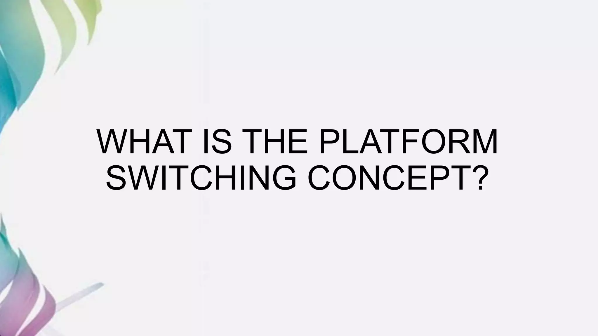 The influence of platform switching in dental implants | PPTX
