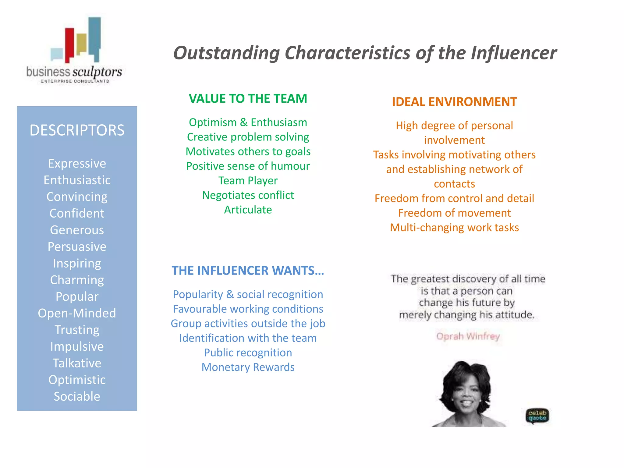 The Influencer | PPTX