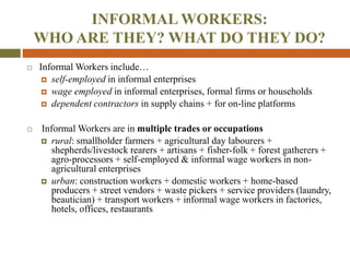 The Informal Economy: Is formalization the answer? by Martha Chen | PDF