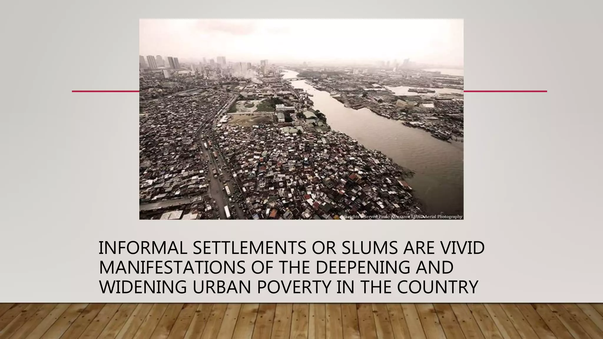 The informal settler families | PPTX