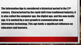 The Information Age.pptx | Internet | Computing