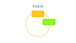 The information cycle | PPTX