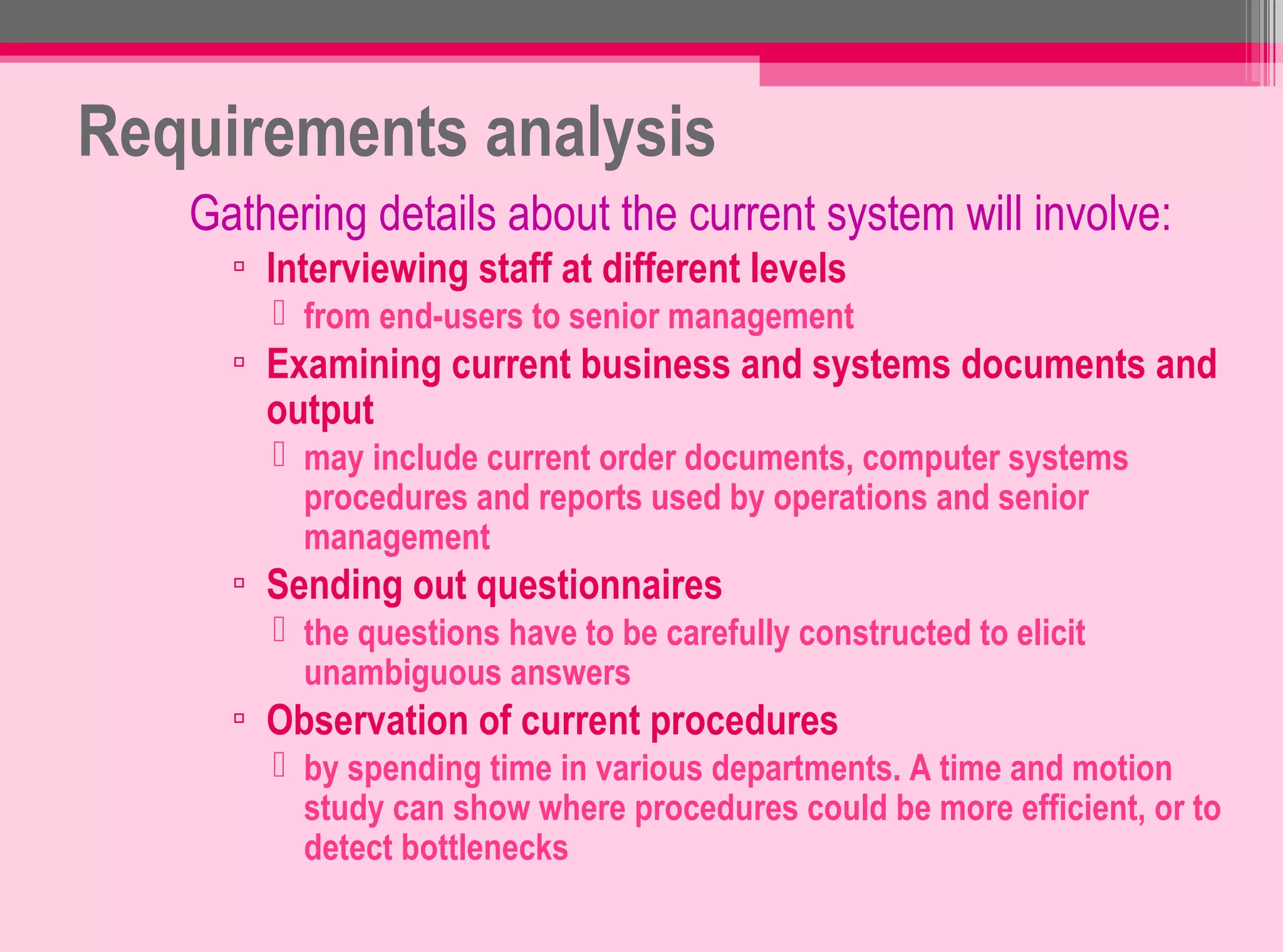 The information systems life cycle | PPT