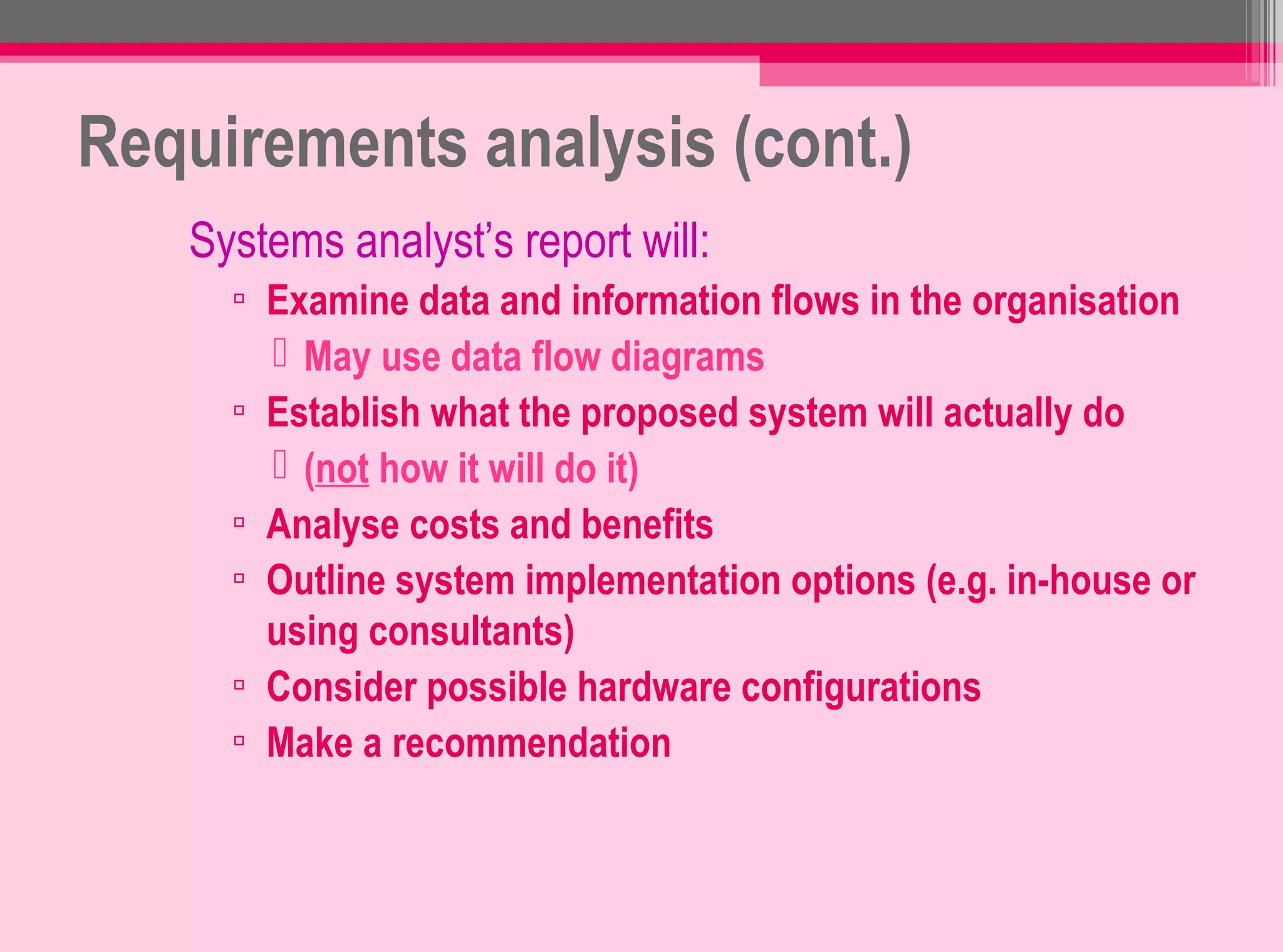 The information systems life cycle | PPT