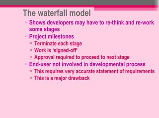 The information systems life cycle | PPT