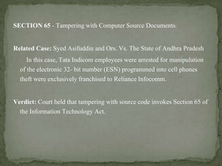 The information technology act,2000 | PPT