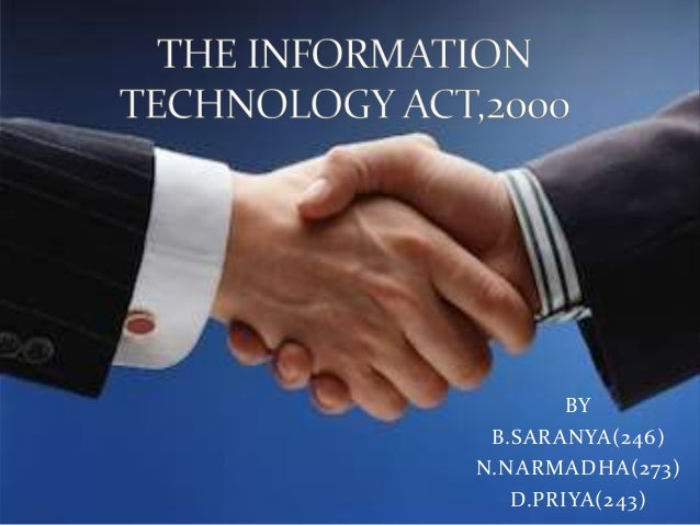 The Information Technology Act 2000 the-information-technology-act-2000