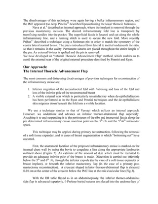 The Inframammary Crease | PDF