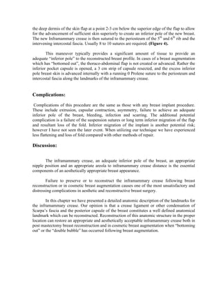 The Inframammary Crease | PDF