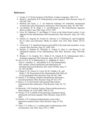 The Inframammary Crease | PDF