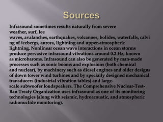 The infrasound | PPTX